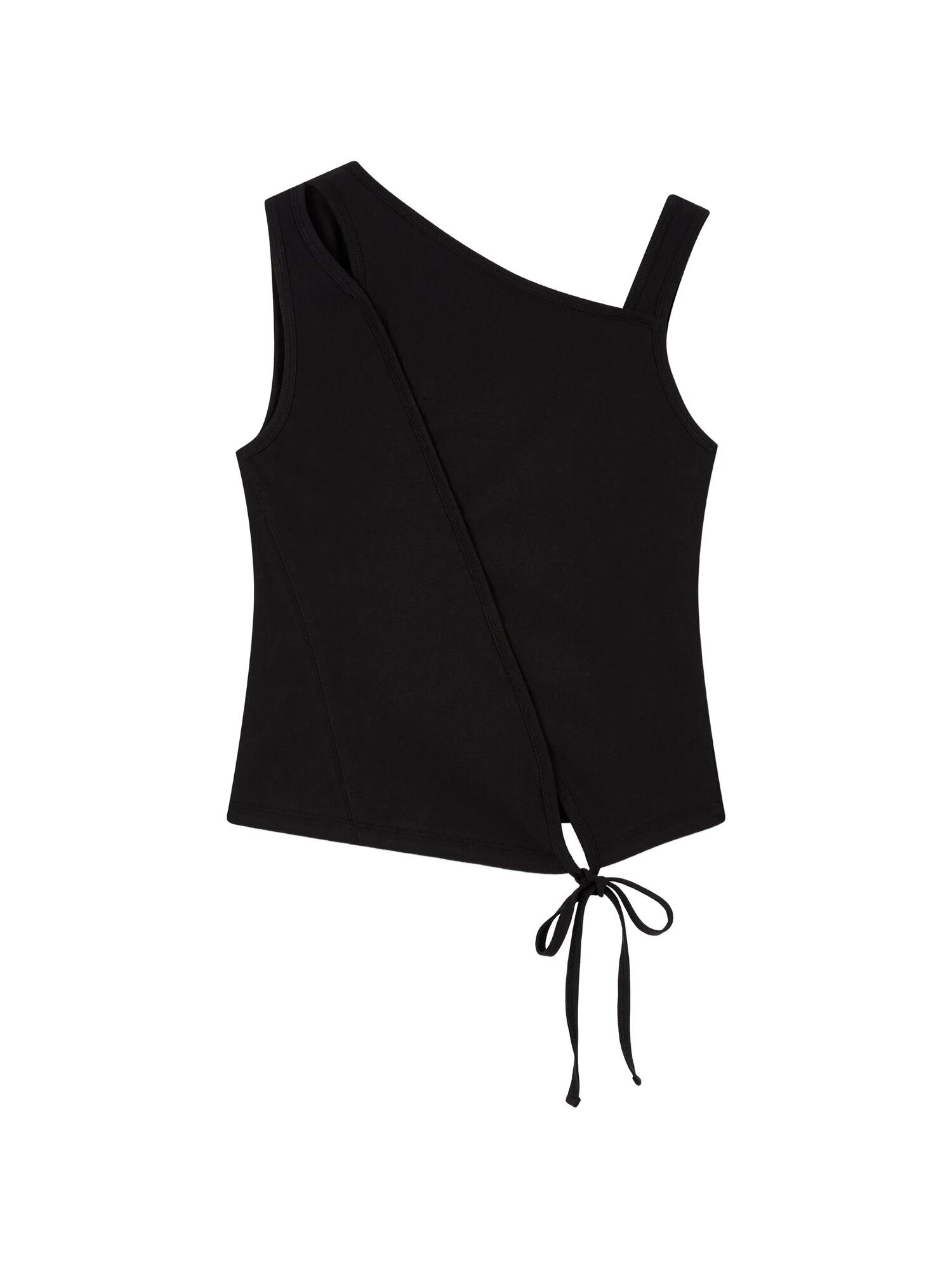 Топ Asymmetric tie-fastening top
