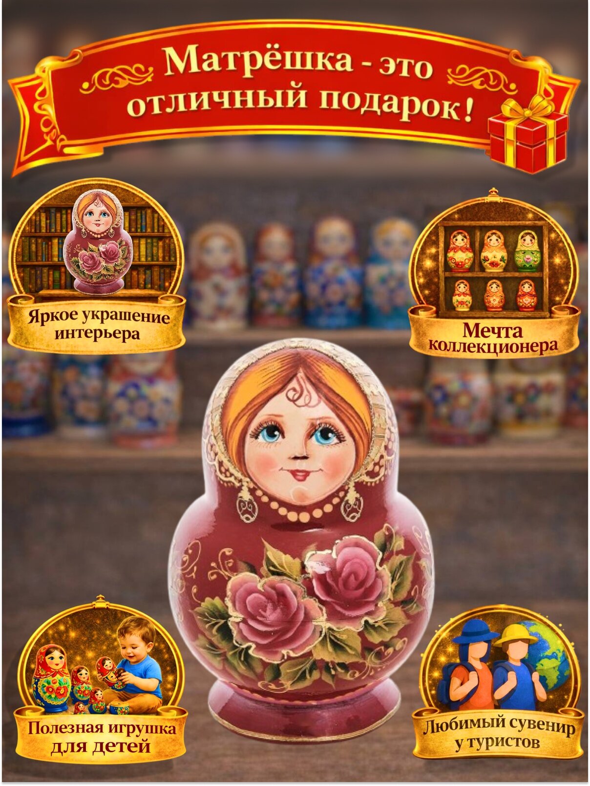 Матрешка Дорофея — фото 1