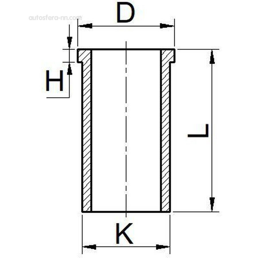 YENMAK 5166245000 Гильза цилиндра