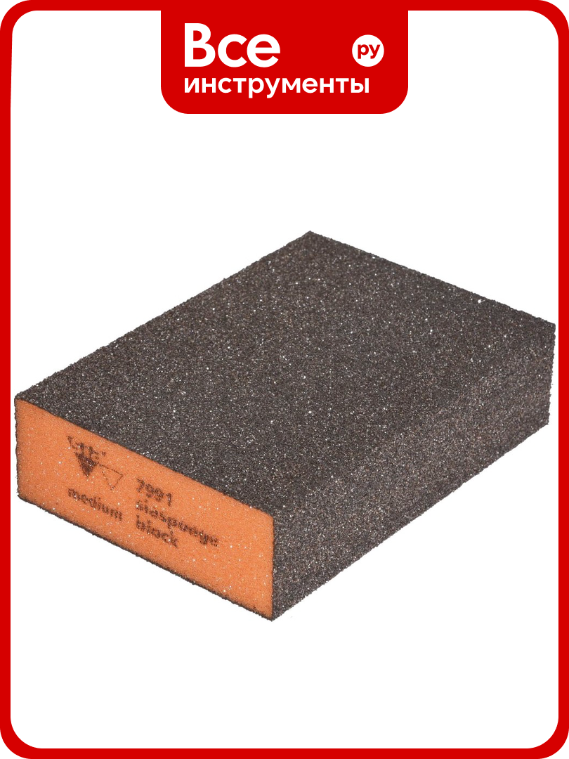 Губка абразивная siasponge 4s medium sia Abrasives ssp-4s-med