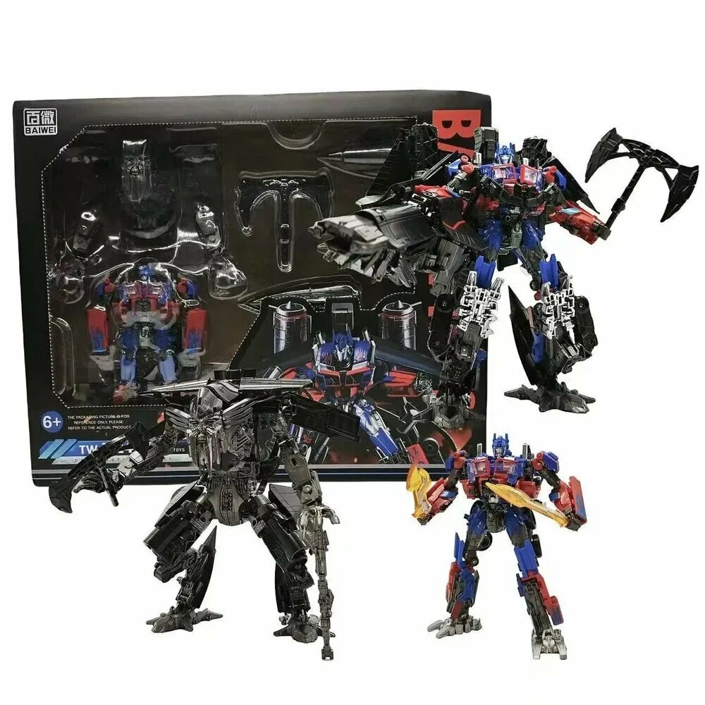 Optimus Prime+Jetfire, Трансформаторы Оптимус Прайм Супер Воин, трансформер TW1124