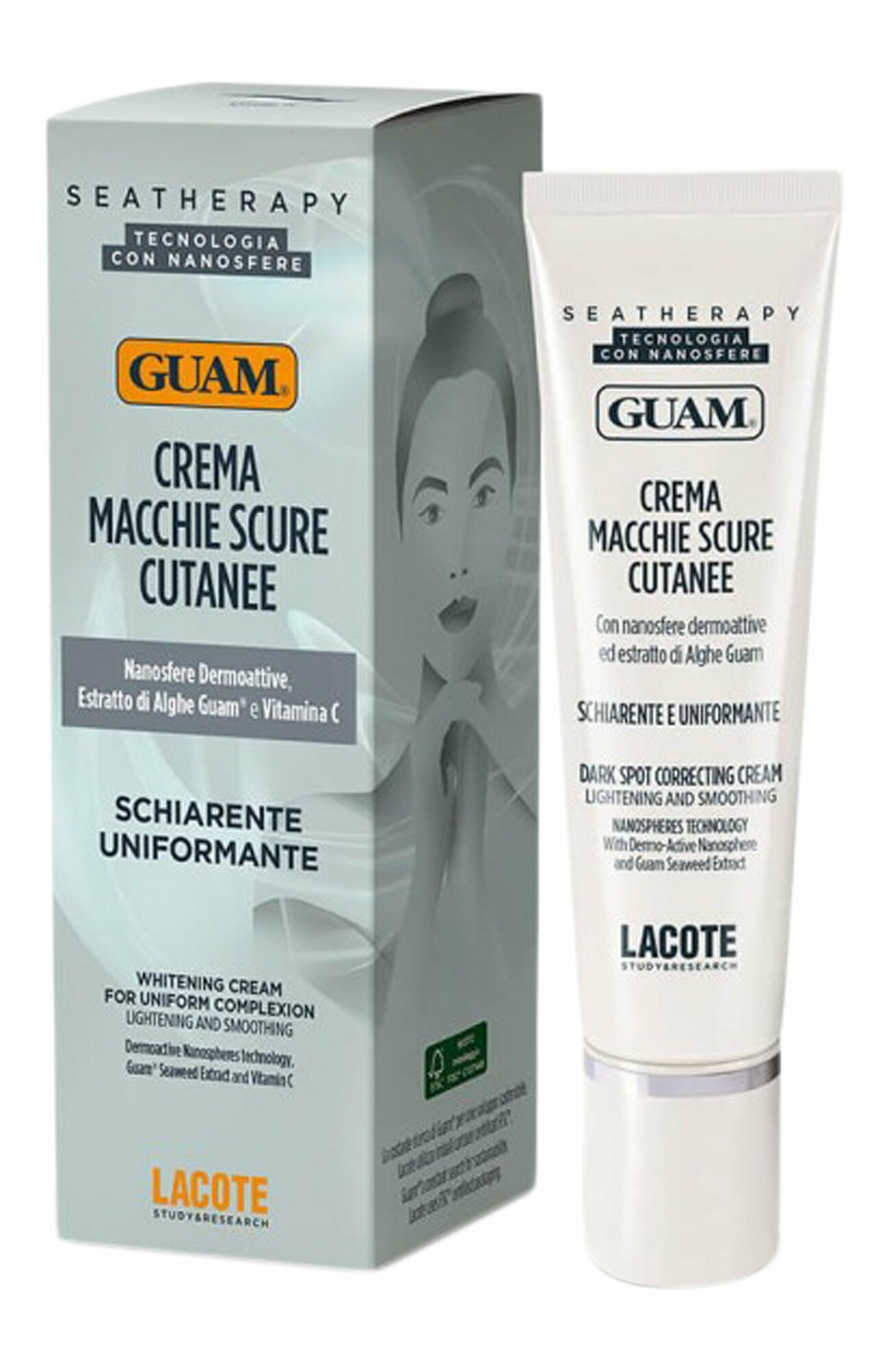 Крем для лица против пигментных пятен Seatherapy (30ml) GUAM