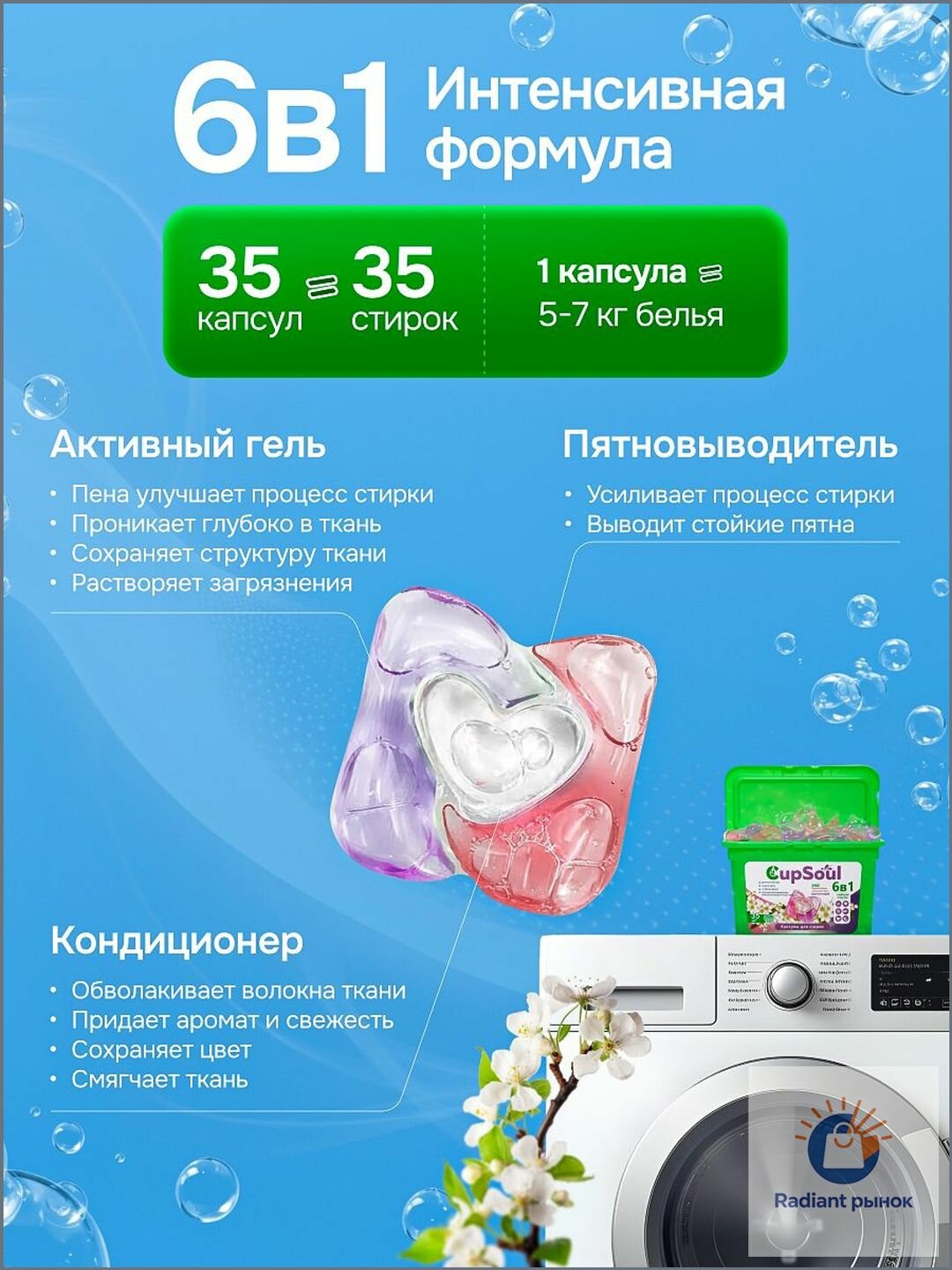 Стиральные капсулы — фото 1