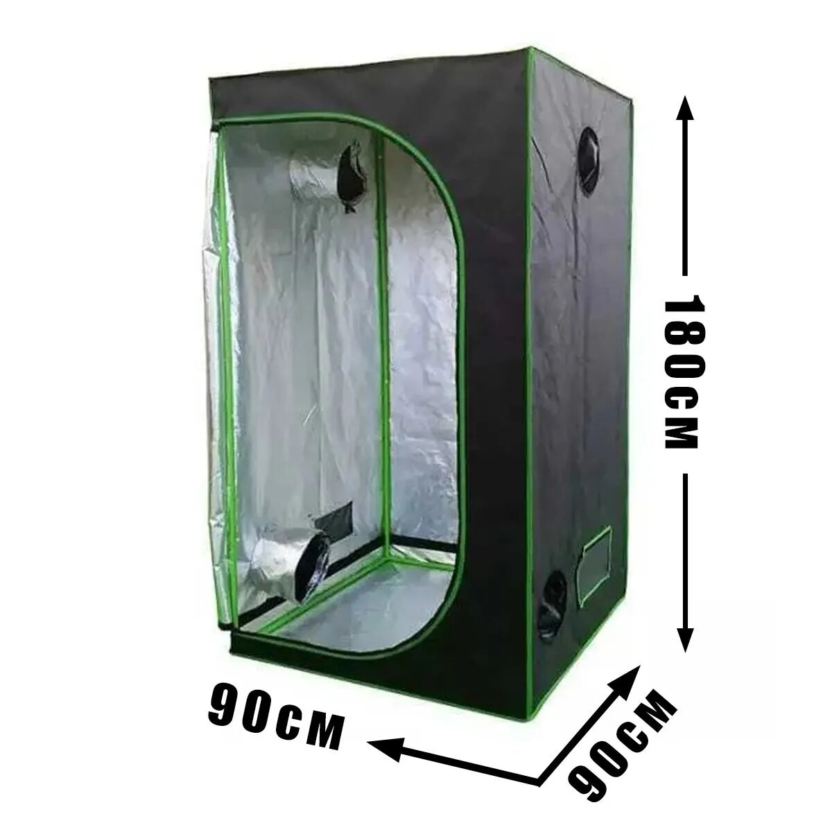 Парник, теплица мини GrowBox Green 0.9х0.9х1.8м, Оксфорд 600