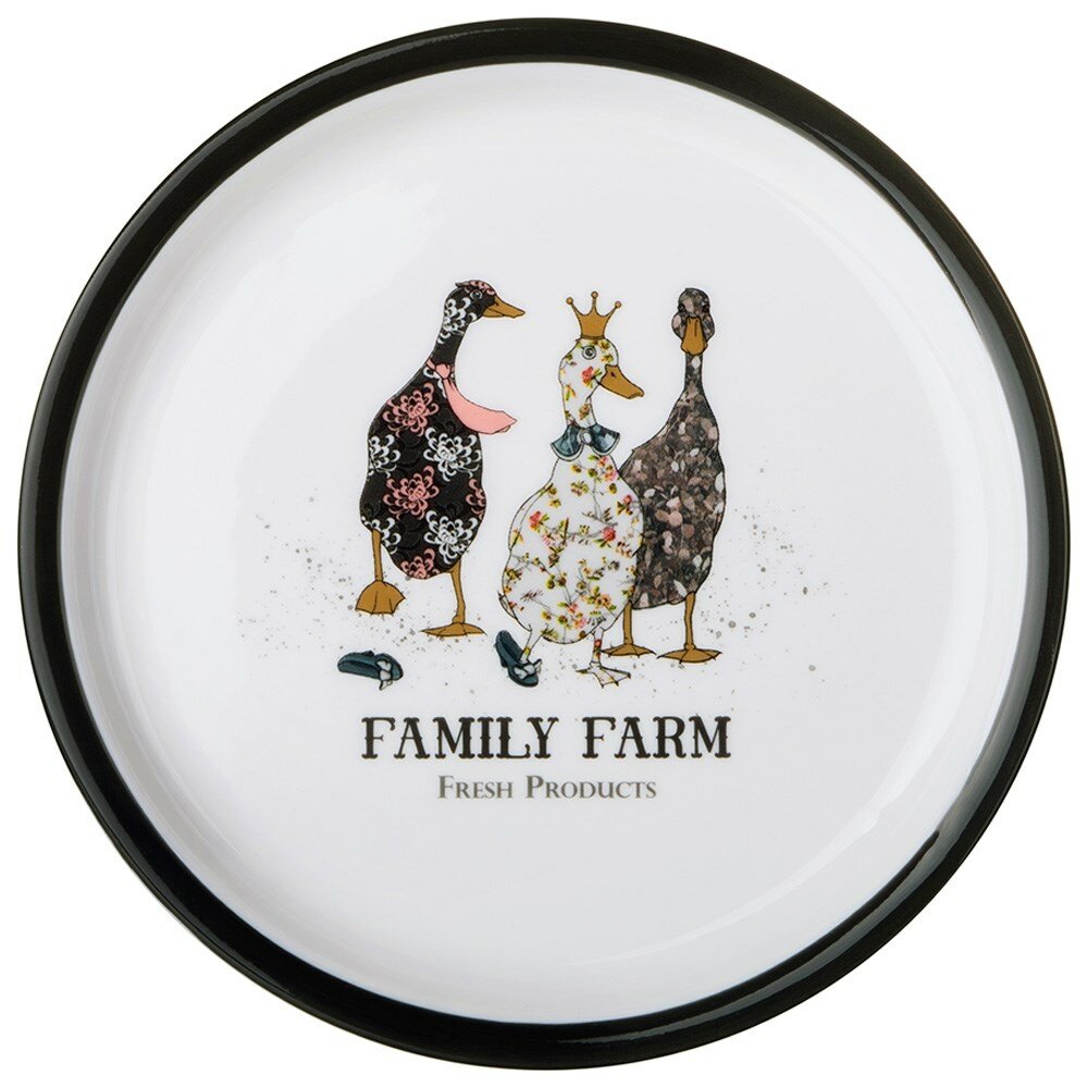 Тарелка десертная lefard "Family farm" 17 см
