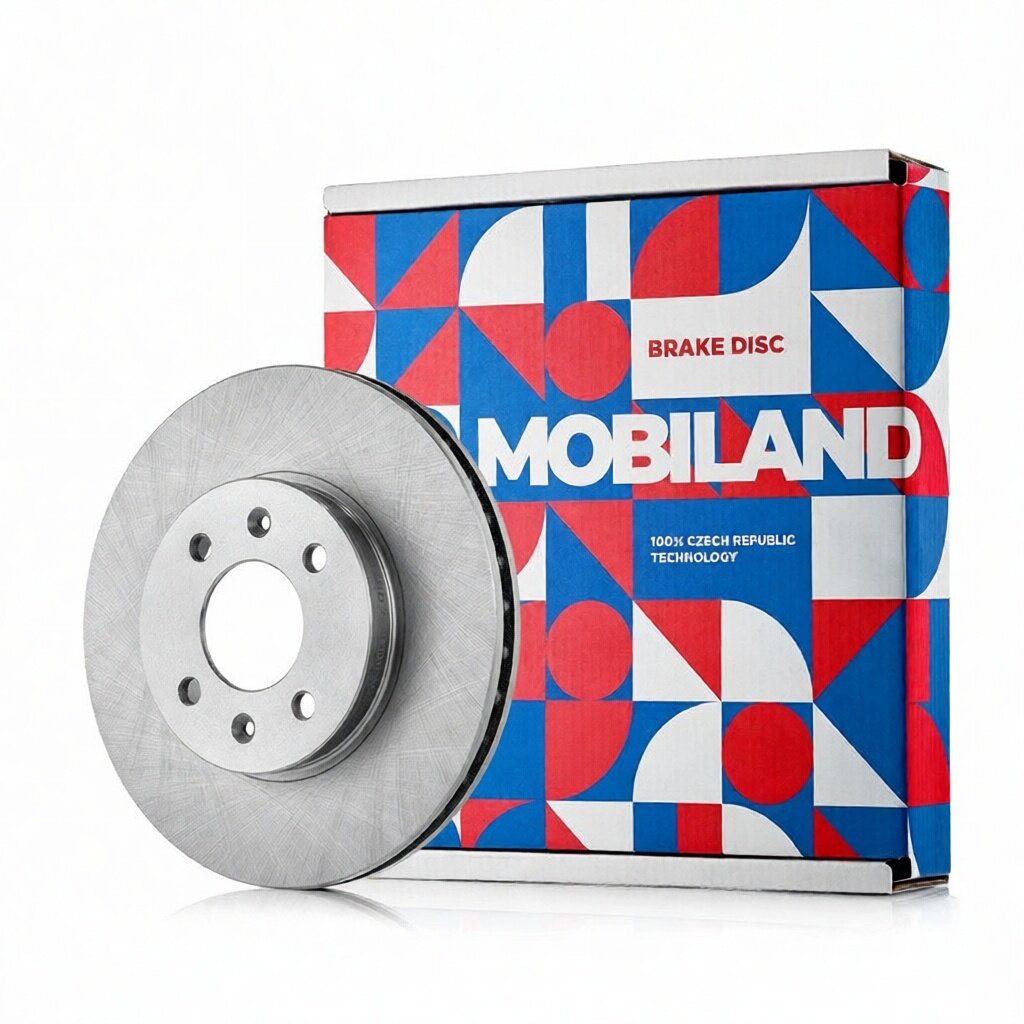 Тормозной диск HYUNDAI ACCENT IV передний вентилируемый D256 мм MOBILAND 416101011 MOBILAND арт. 416