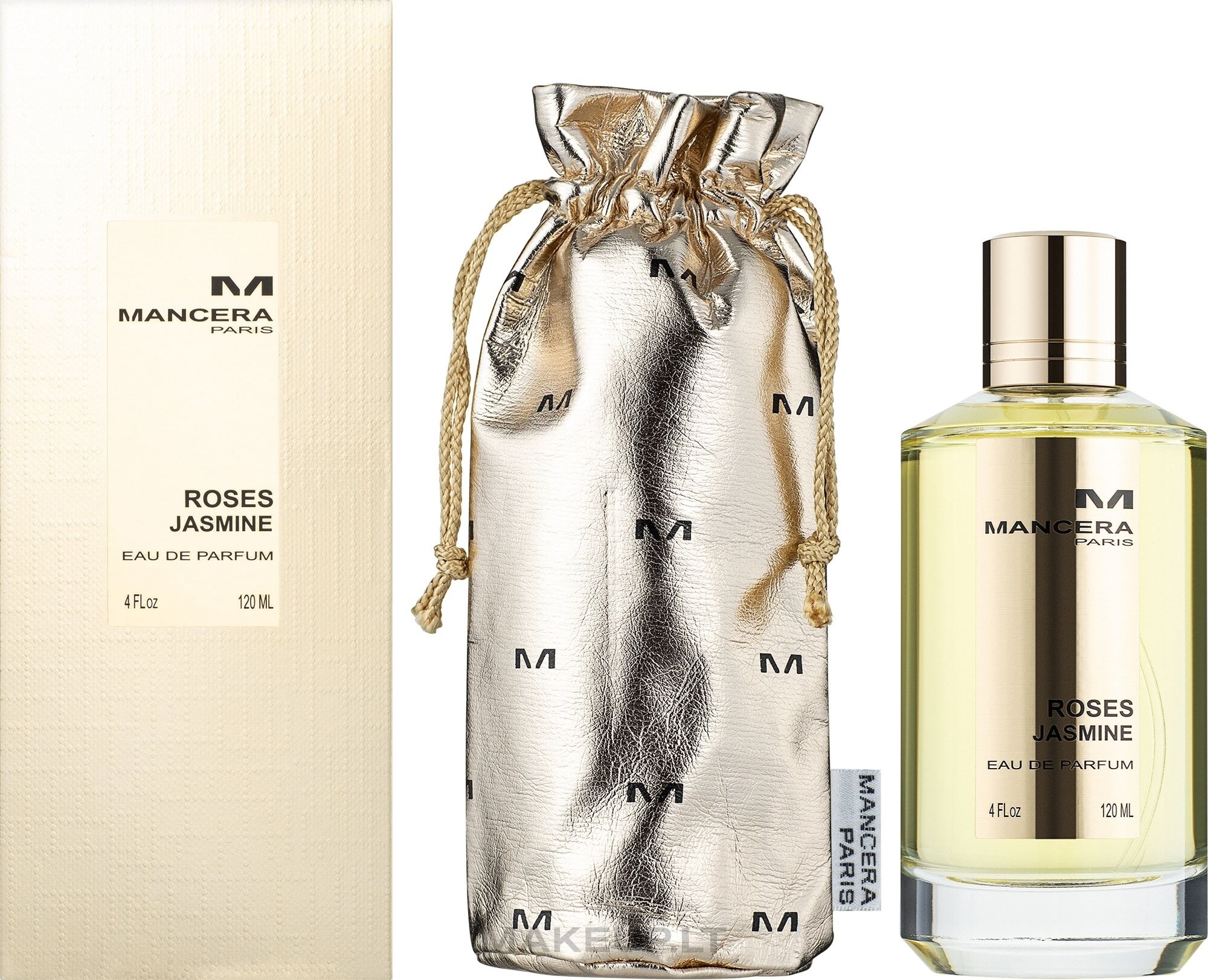 Mancera Roses Jasmine 120мл парфюмерная вода унисекс, шипровые, цветочные