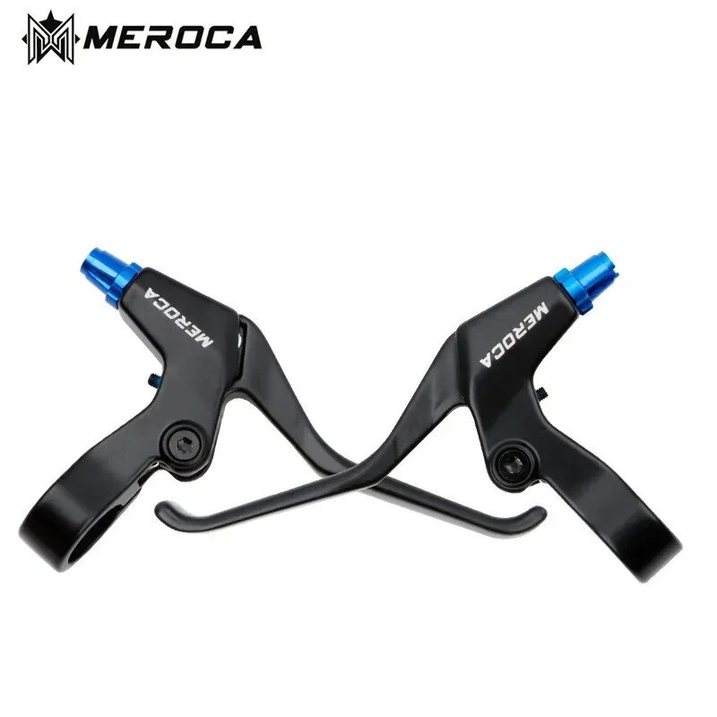 Рычаг тормоза MEROCA V-Brake, полностью алюминиевый, для горных и складных велосипедов, тросовый, удлиненный