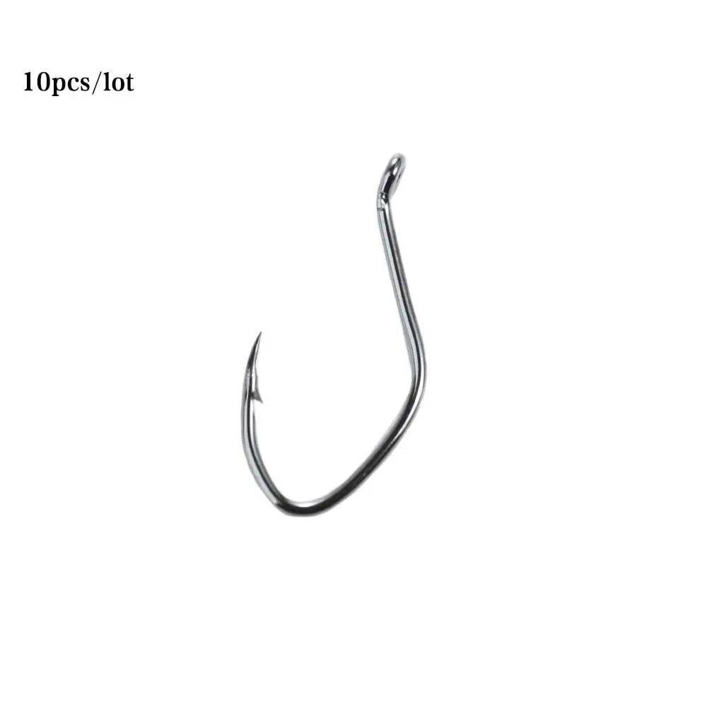 Рыболовные крючки Mustad острые круглые для сома 10 шт 6