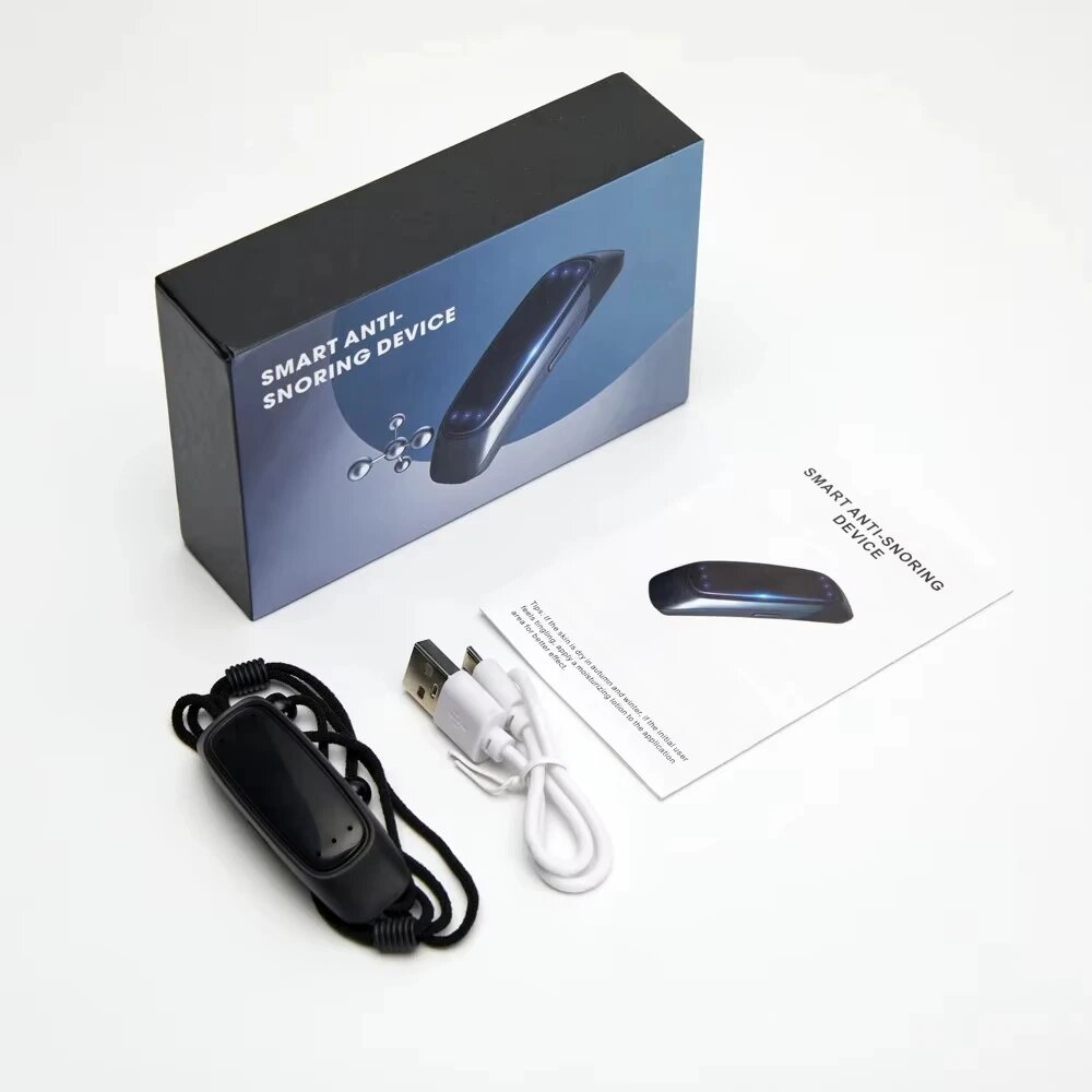 Антихрап устройство Smart Anti-Snoring Device, черное