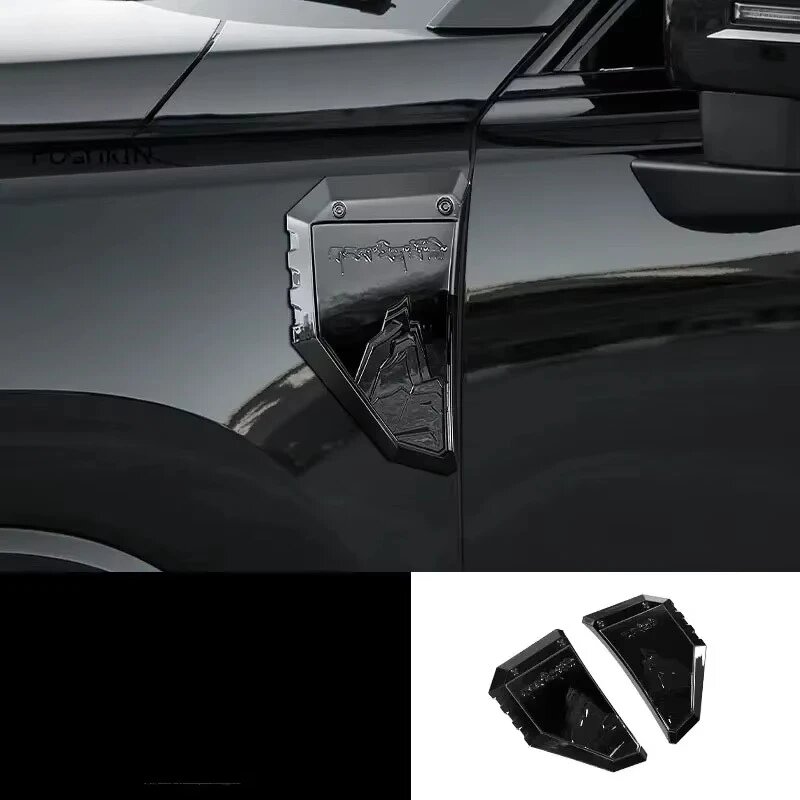 Для Haval H9 2024 2025 2-я MKII автомобильная доска для листьев, декоративные наклейки, модифицированная пластина из АБС-пластика, воздуховыпускное отверстие, внешний вид автомобиля, аксессуары