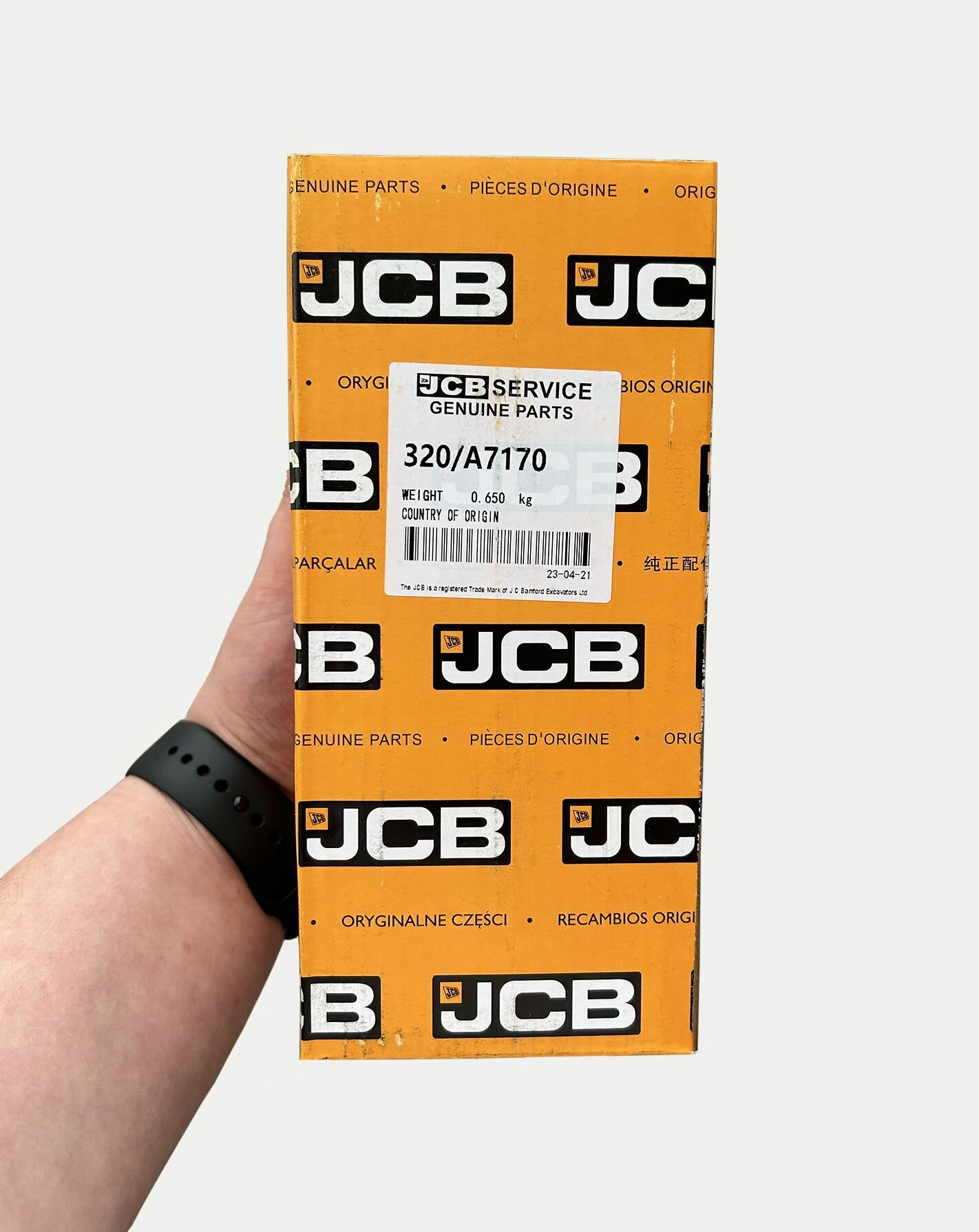 Фильтр топливный тонкой очистки для спецтехники JCB 320/A7170
