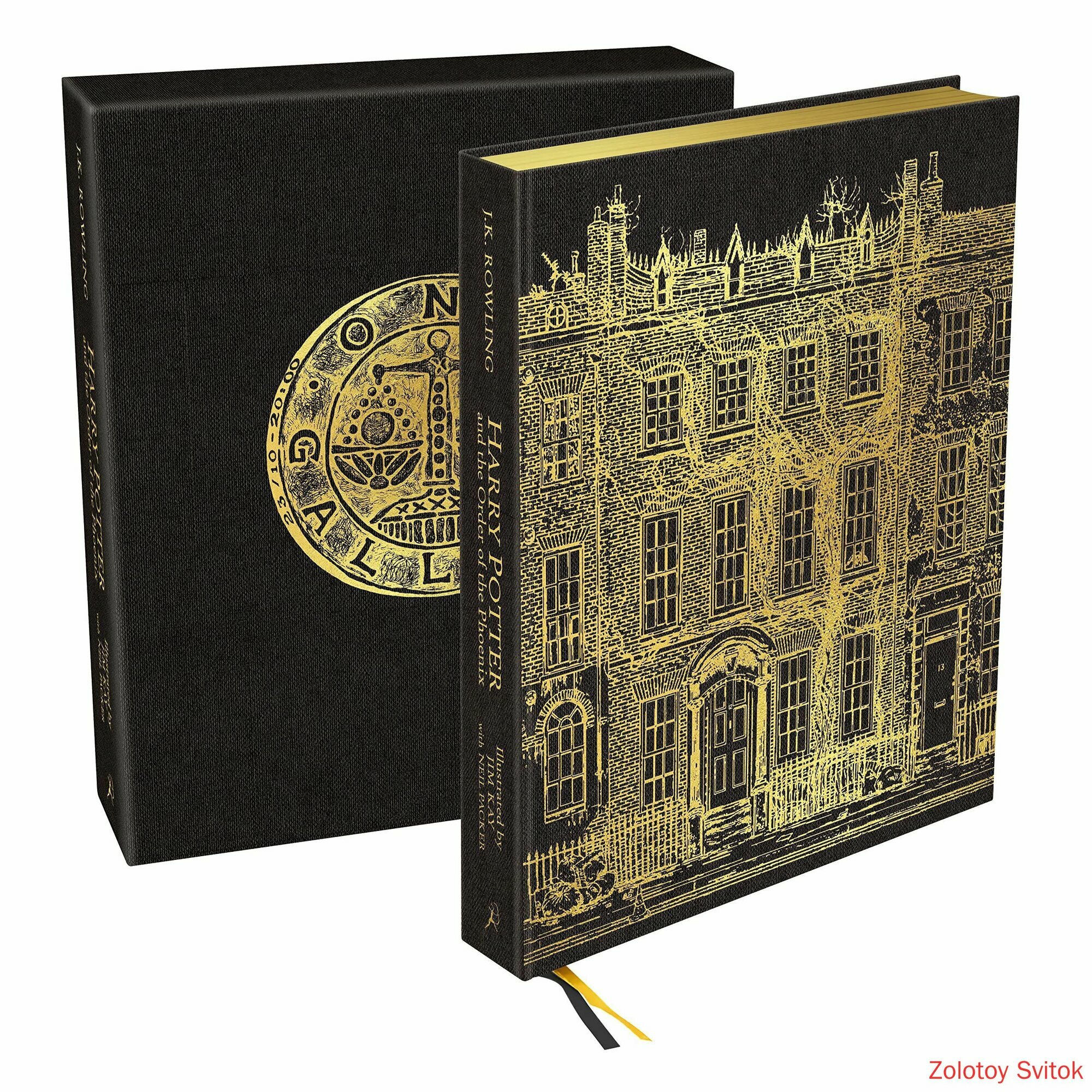 Harry Potter and the Order of the Phoenix: Deluxe Illustrated Slipcase Edition Гарри Поттер и Орден Феникса, премиум издание Роулинг Джоан Кэтлин