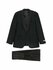 Комбинезон Canali Shawl-lapel suit, размер 60, черный