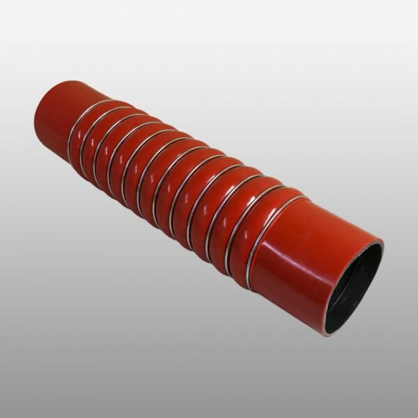 Патрубок интеркулера (L-155d-100d-100) дв. WP10 SHAANXI SHACMAN F2000 F3000 X3000 - DZ9112530003