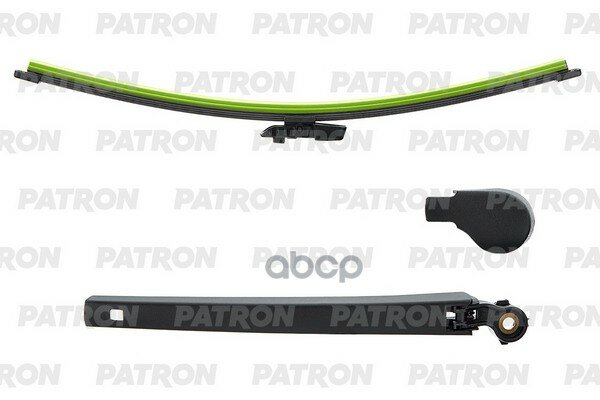 Рычаг стеклоочистителя задн. со щеткой VW Tiguan 2016- SKODA Fabia 2015- SEAT Leon (5F) 2013- PATRON арт. PWA135K