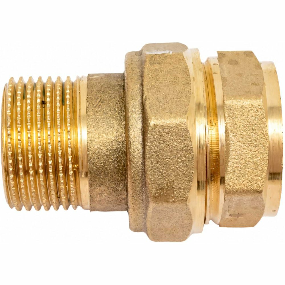 Сгон разъемный (американка) LD PRIDE DN20 (3/4") ВР/НР латунь с биркой LD.65.530.20 — фото 1