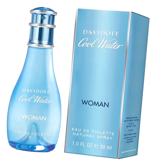 Женские духи Davidoff Cool Water 30 мл / Давидофф Кул Ватер туалетная вода