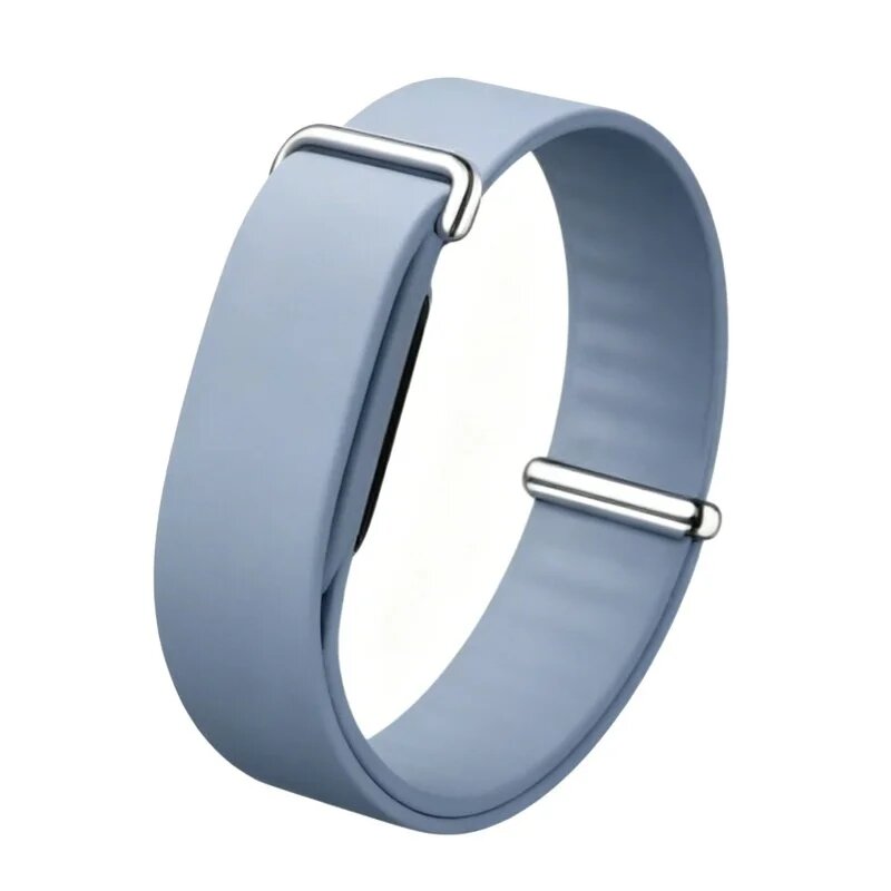 Ремешок для Google Fitbit Air из силикона/нейлона Синий, slate blue