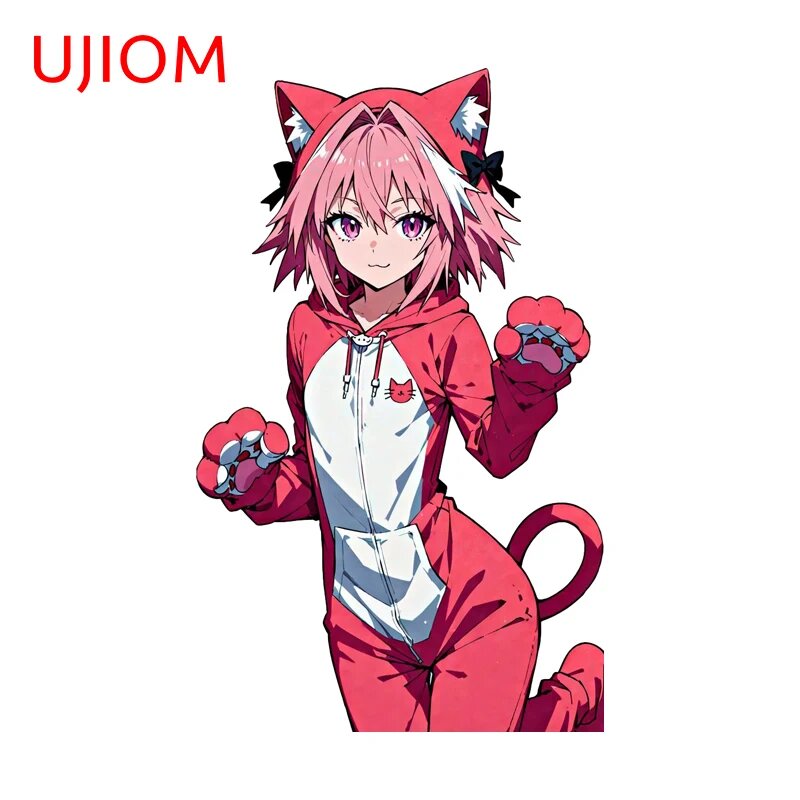 Наклейка на стену UJIOM Astolfo Shy girl boy из ПВХ 20cm, YT-482772