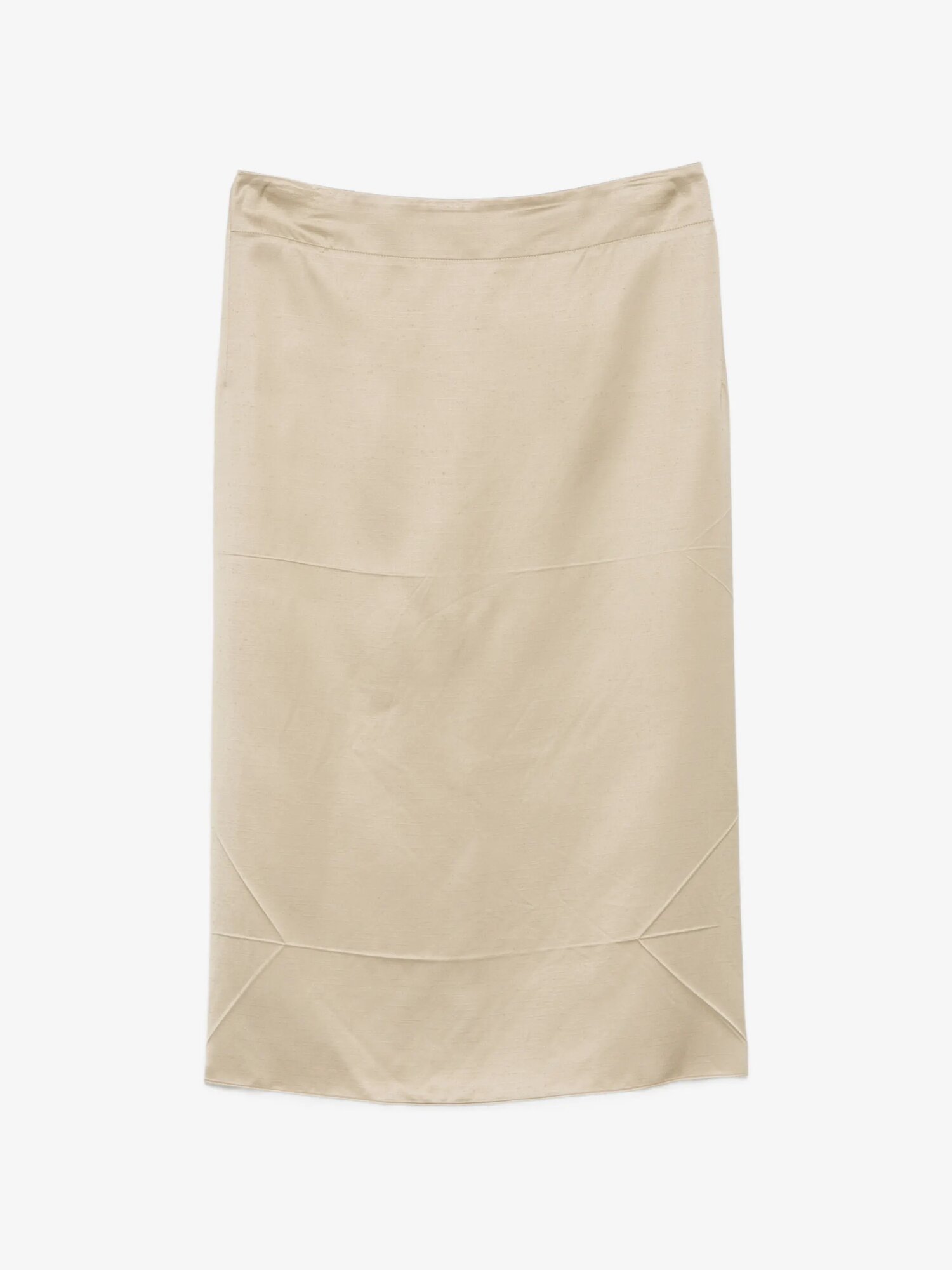 Юбка N° 21 Panelled satin skirt