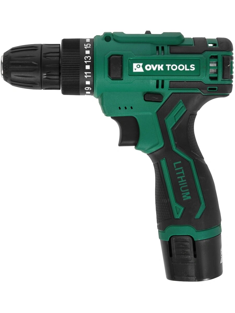 Дрель-шуруповерт Ovk Tools аккумуляторный щеточный