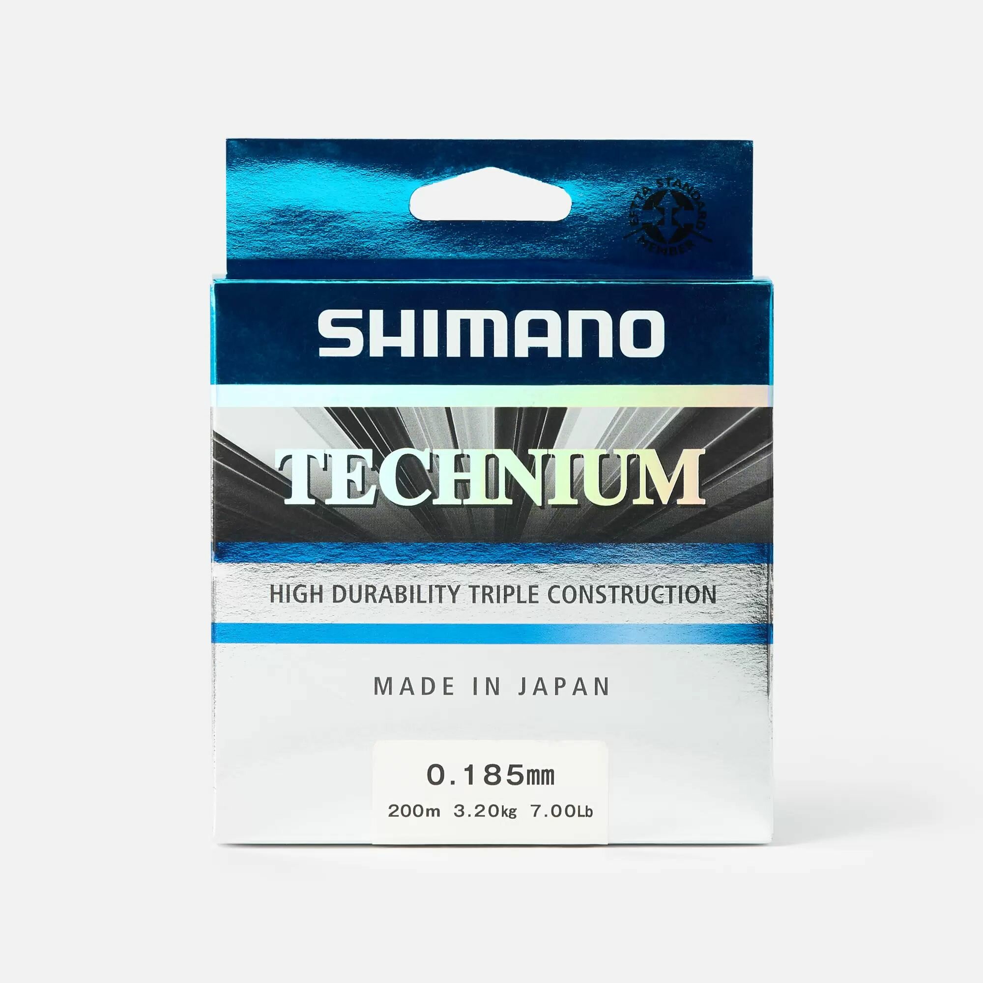 Леска Shimano Technium, 200м, черный