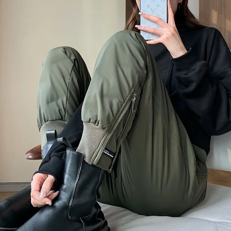 Брюки утеплённые