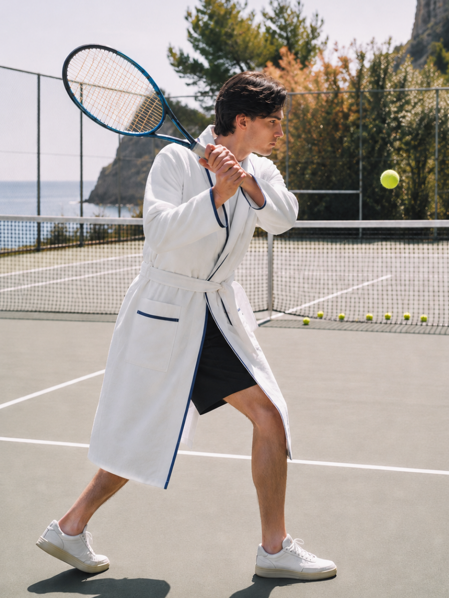 Халат LACOSTE