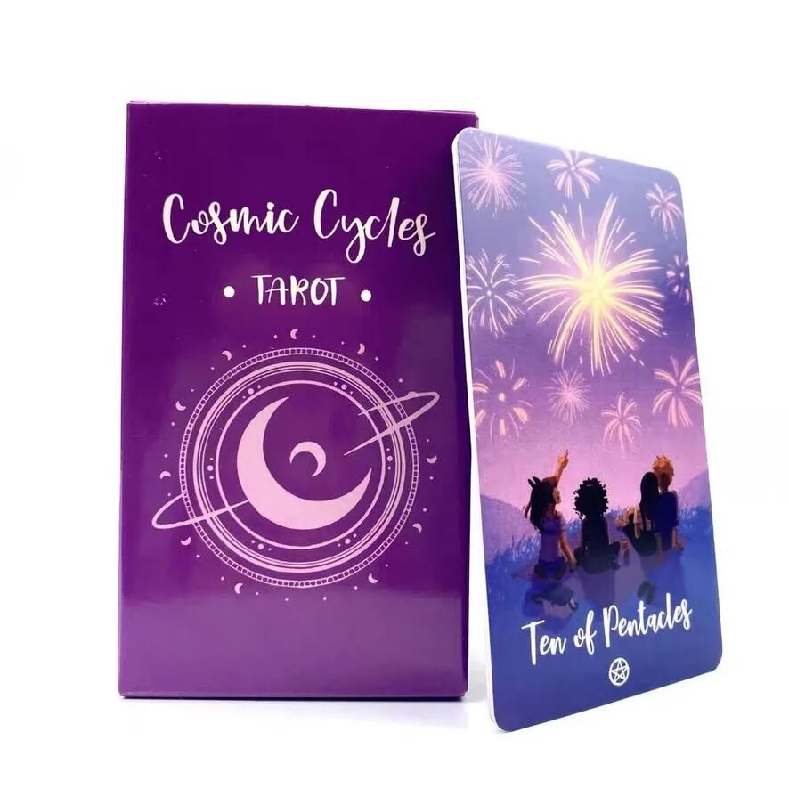 Карты Таро"Cosmic Cycles Tarot"10x6cm