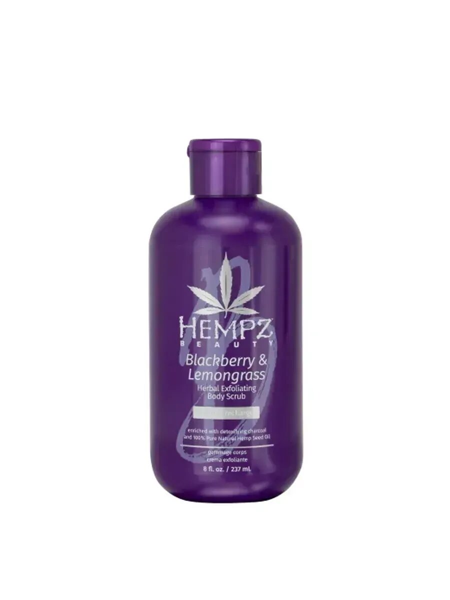 BLACKBERRY & LEMONGRASS HERBAL EXFOLIATING BODY SCRUB 237мл