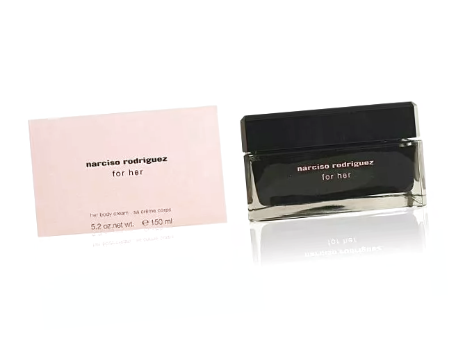 Черный крем для тела Narciso Rodriguez For Her женский 150 мл / Нарциссо Родригес