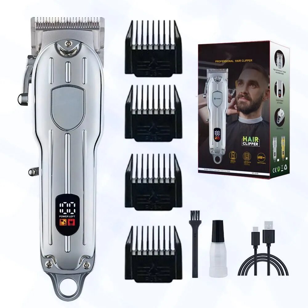 Машинка для стрижки HADU1M02/8ECUI, серебристый
