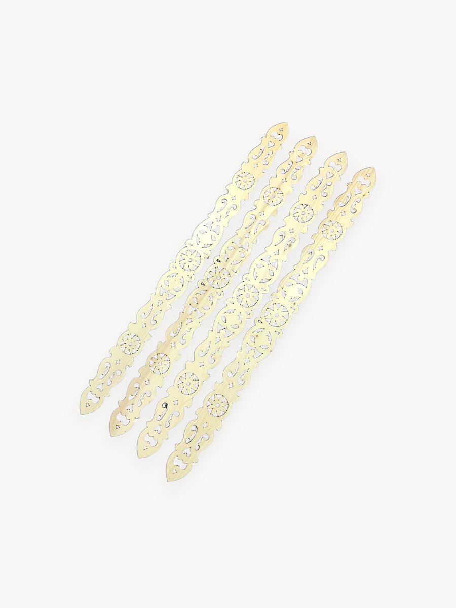 Наличники декоративные "Ромашка 100" деревянные резные 4 шт.