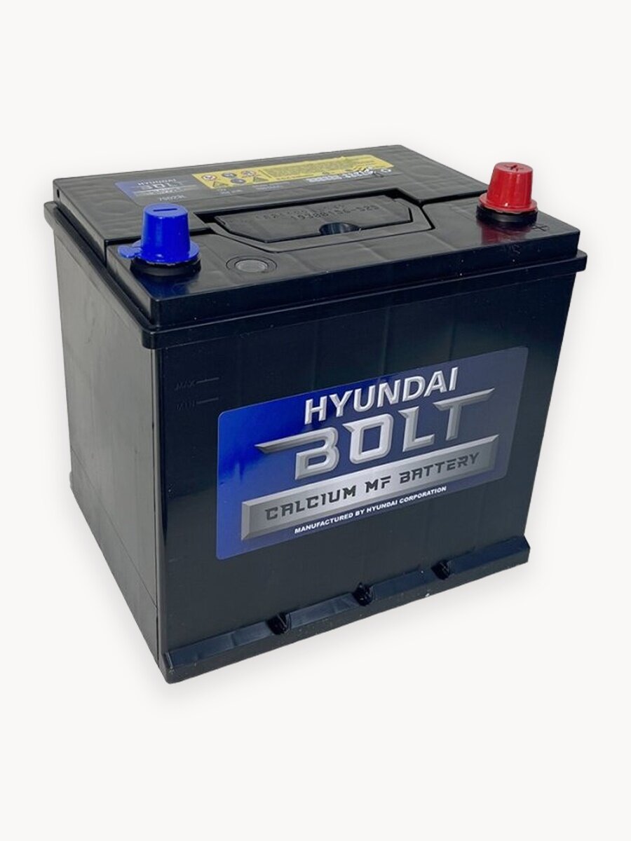 Аккумулятор Hyundai Bolt 75D23L, 230x173x225, обратная полярность, 65 Ач «Турция»