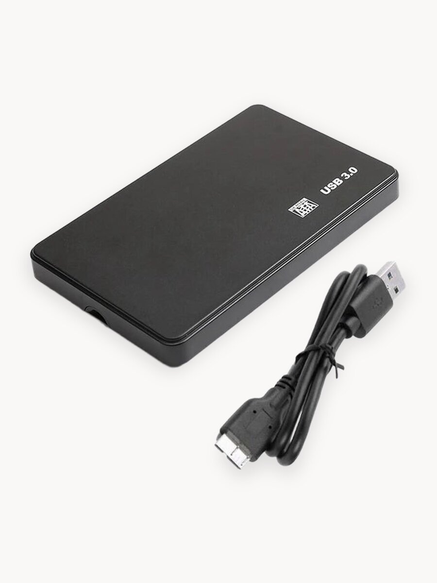 Внешний портативный HDD 2.5 жёсткий диск 1 ТБ (1000 гб) USB 3.0 для ноутбука компьютера ps4 ps5 телевизора + подарок