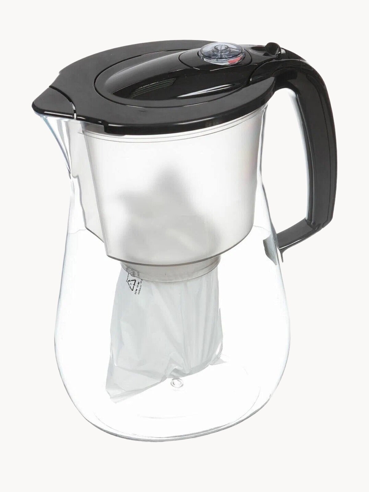 Фильтр-кувшин Аквафор Прованс(черный) А5, Р140А5FM, 4,2 л, с индикатором ресурса модуля