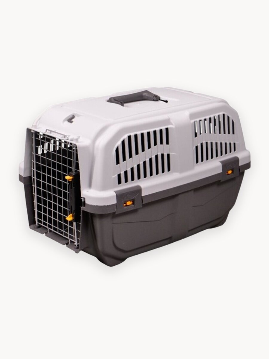 Переноска-клиппер Mps SKUDO 2 с металлической дверцей и замком, 55х36х35 см