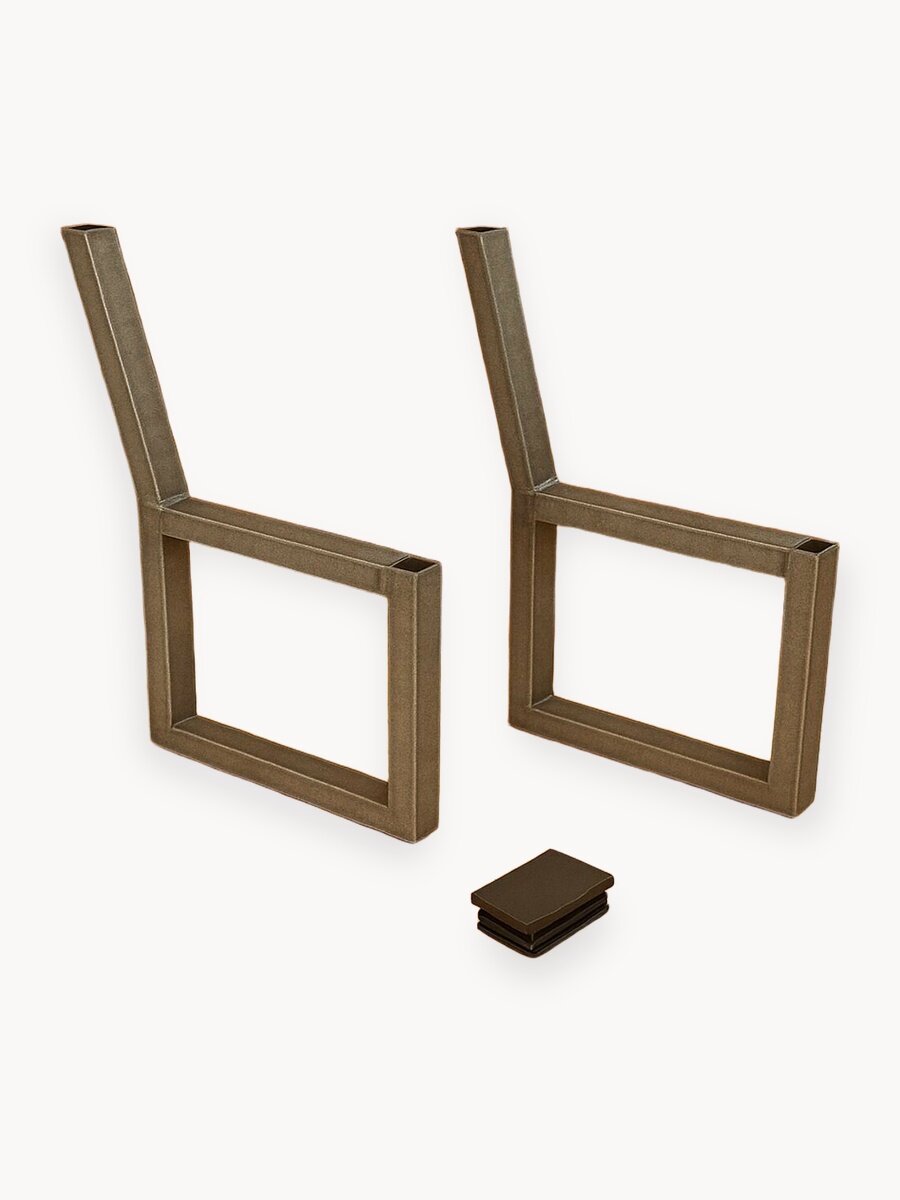 Боковина ножка для скамейки каркас 2шт в комплекте ( без покраски )