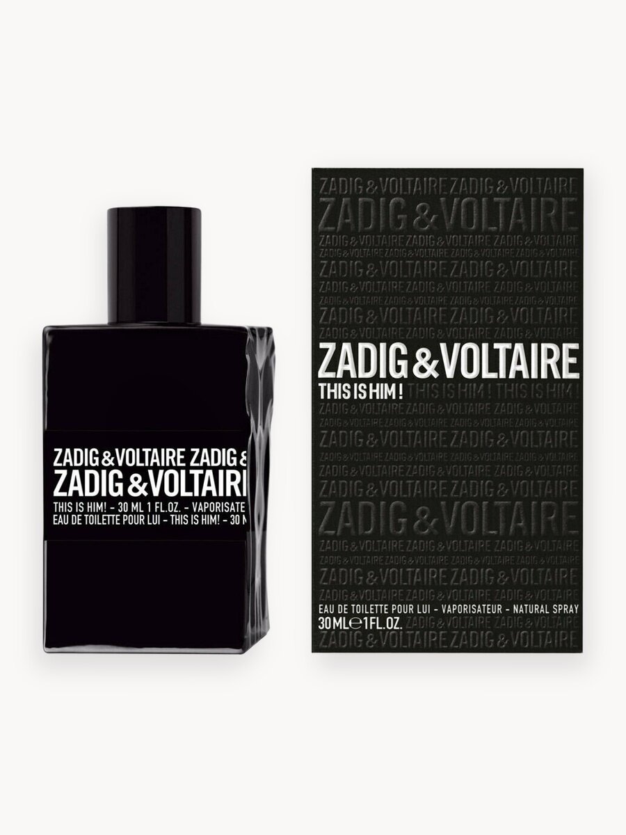 Zadig & Voltaire This is Him туалетная вода 30 мл. аромат для мужчин (ref.645)