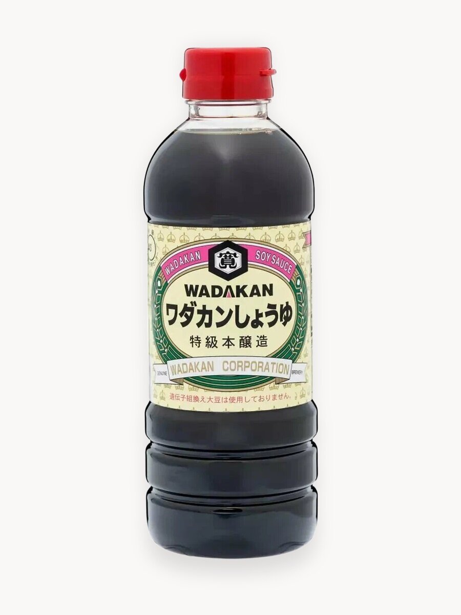 Соевый соус истинного брожения Вадакан Wadakan 500 мл, Япония