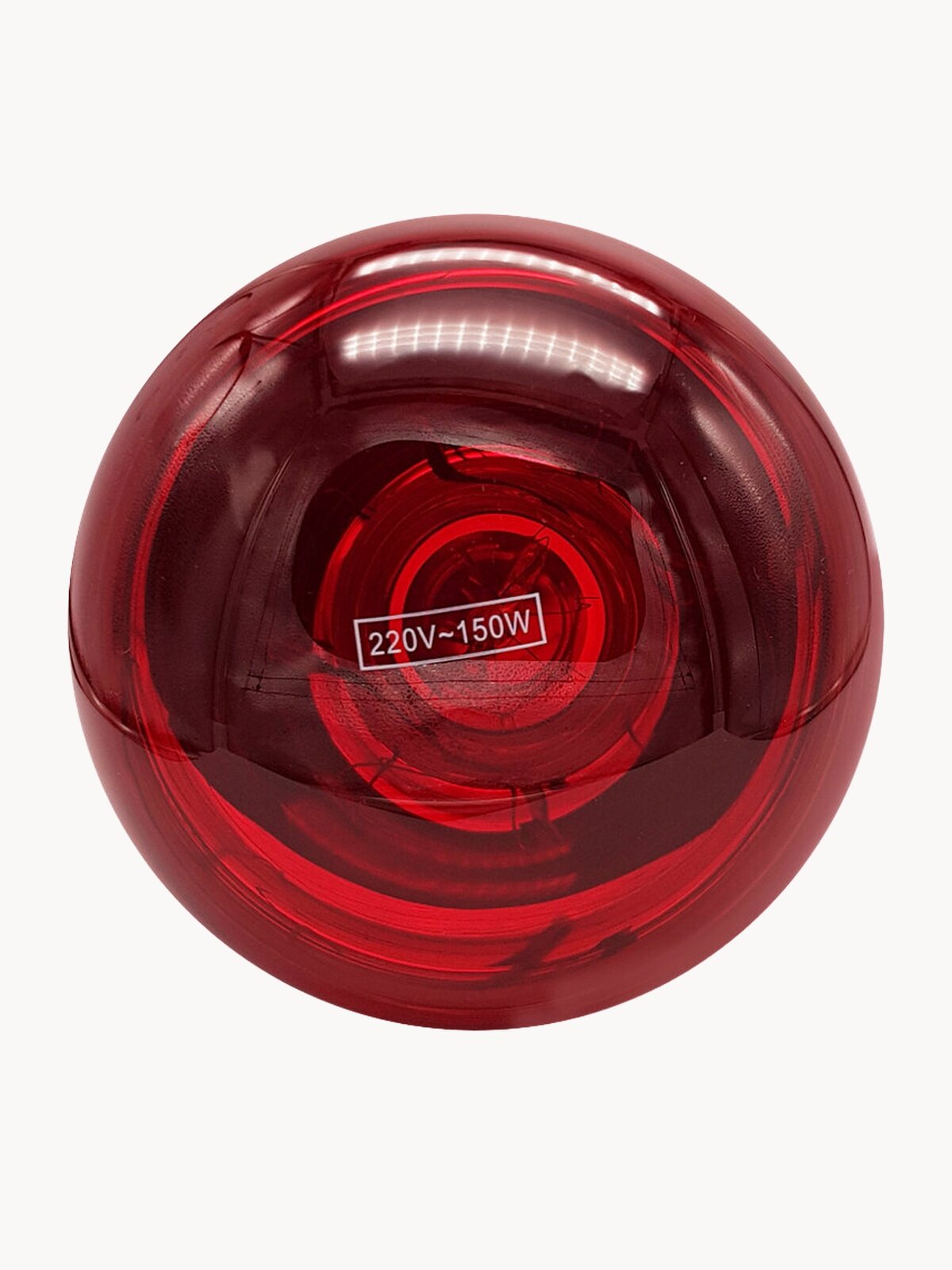 Лампа инфракрасная ThermoPro 150W E27 красное стекло