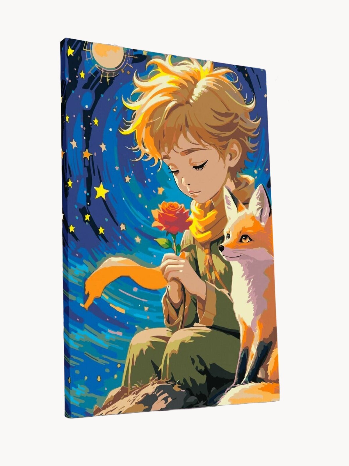 Картина по номерам Раскрасим сами Маленький принц