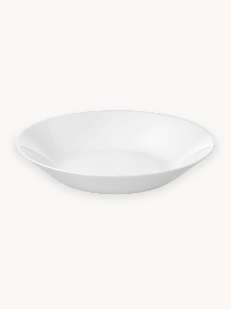OFTAST Тарелка глубокая IKEA, белый 20 см (40378972)