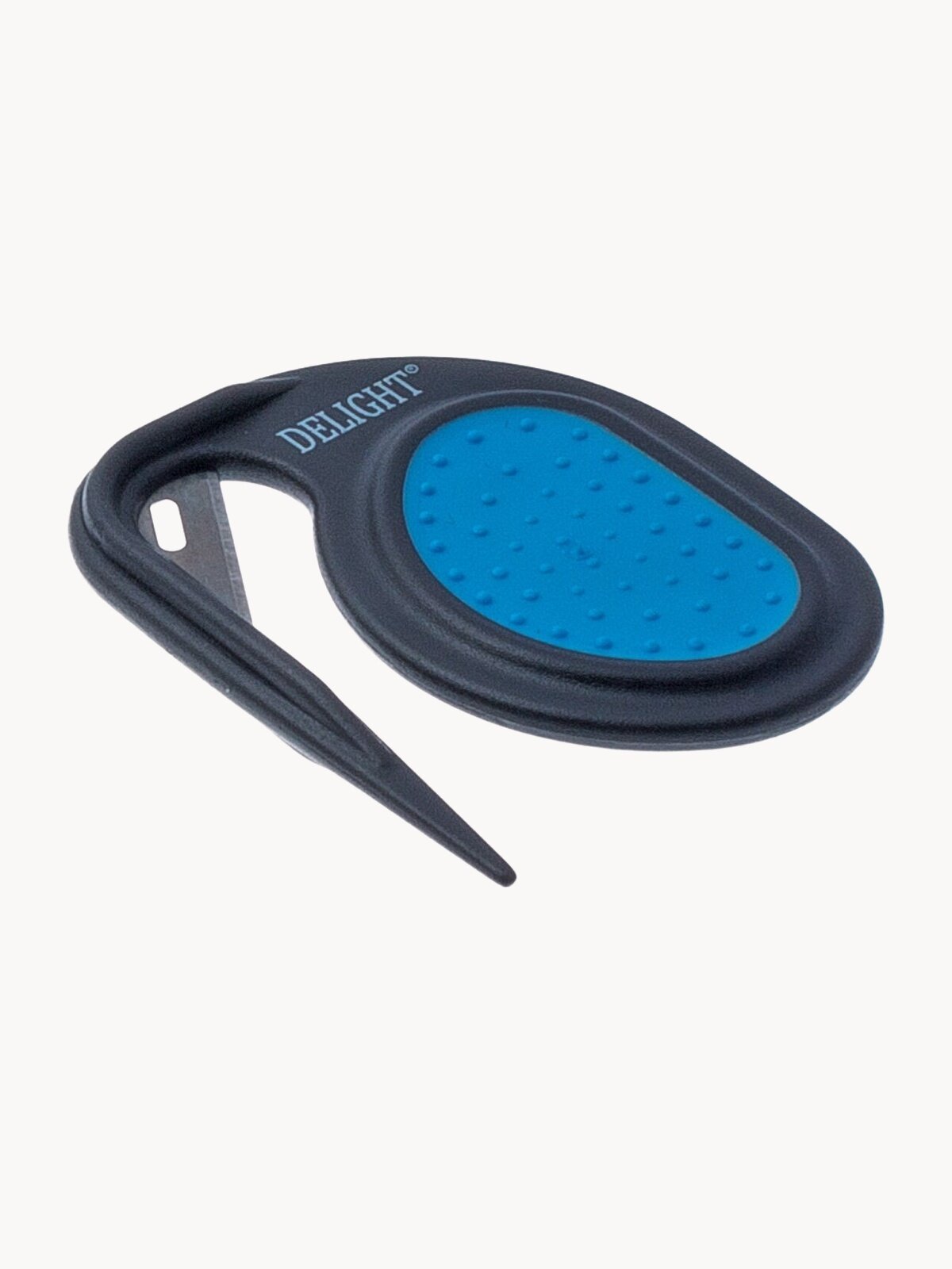 Колтунорез для собак и кошек "капля" с одним лезвием DeLIGHT 43200, карманный