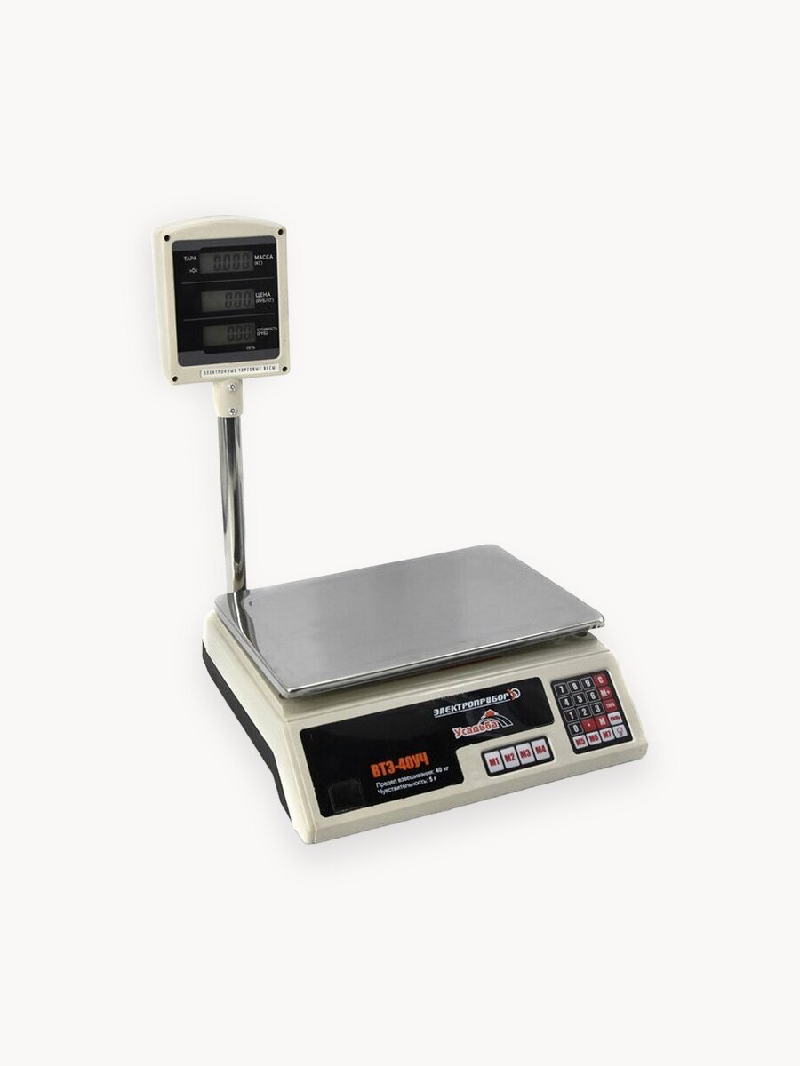 Весы электронные торговые Усадьба ВТЭ-40УЧ