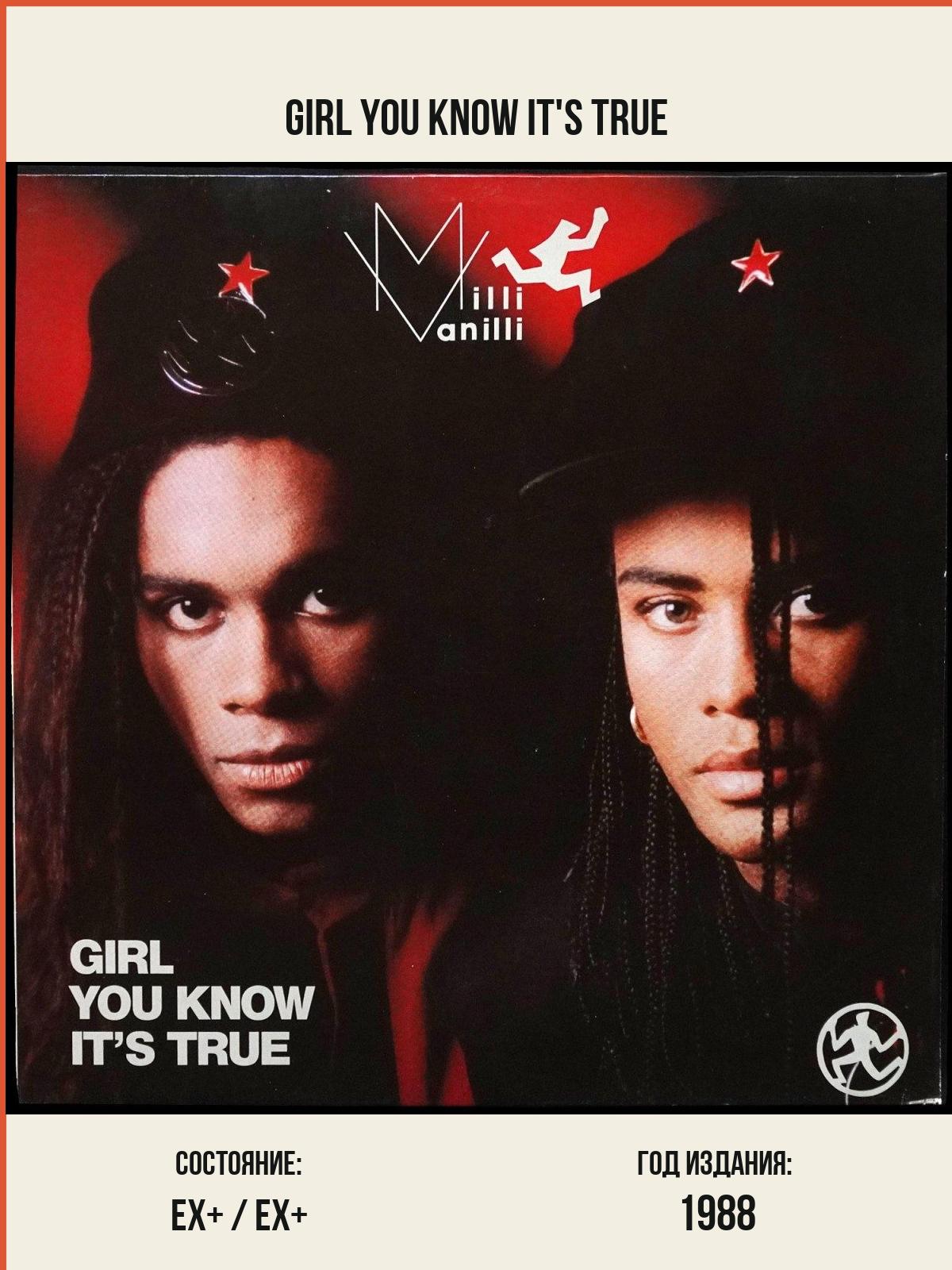 Виниловая пластинка Hansa Milli Vanilli – Girl You Know It's True