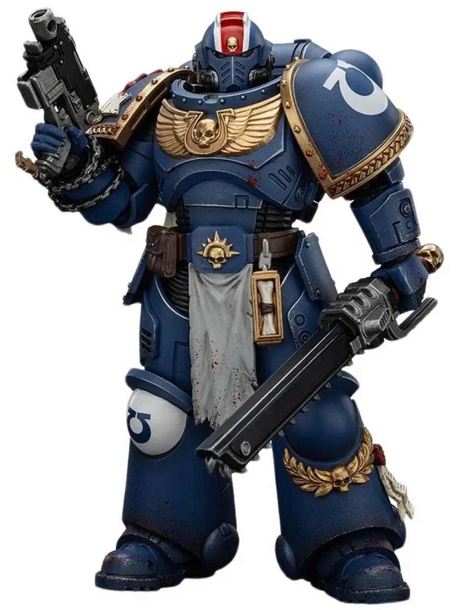 Подвижная фигурка Warhammer Ultramarines Lieutenant Titus Collectors Edition, 1 шт. 20*20*8