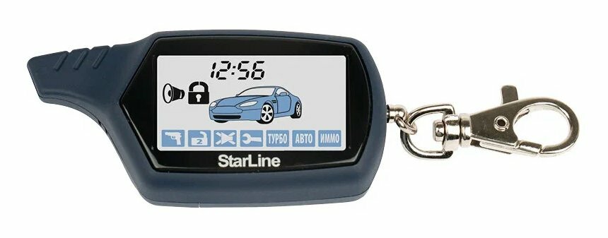 Брелок для автосигнализации StarLine A61 с дисплеем