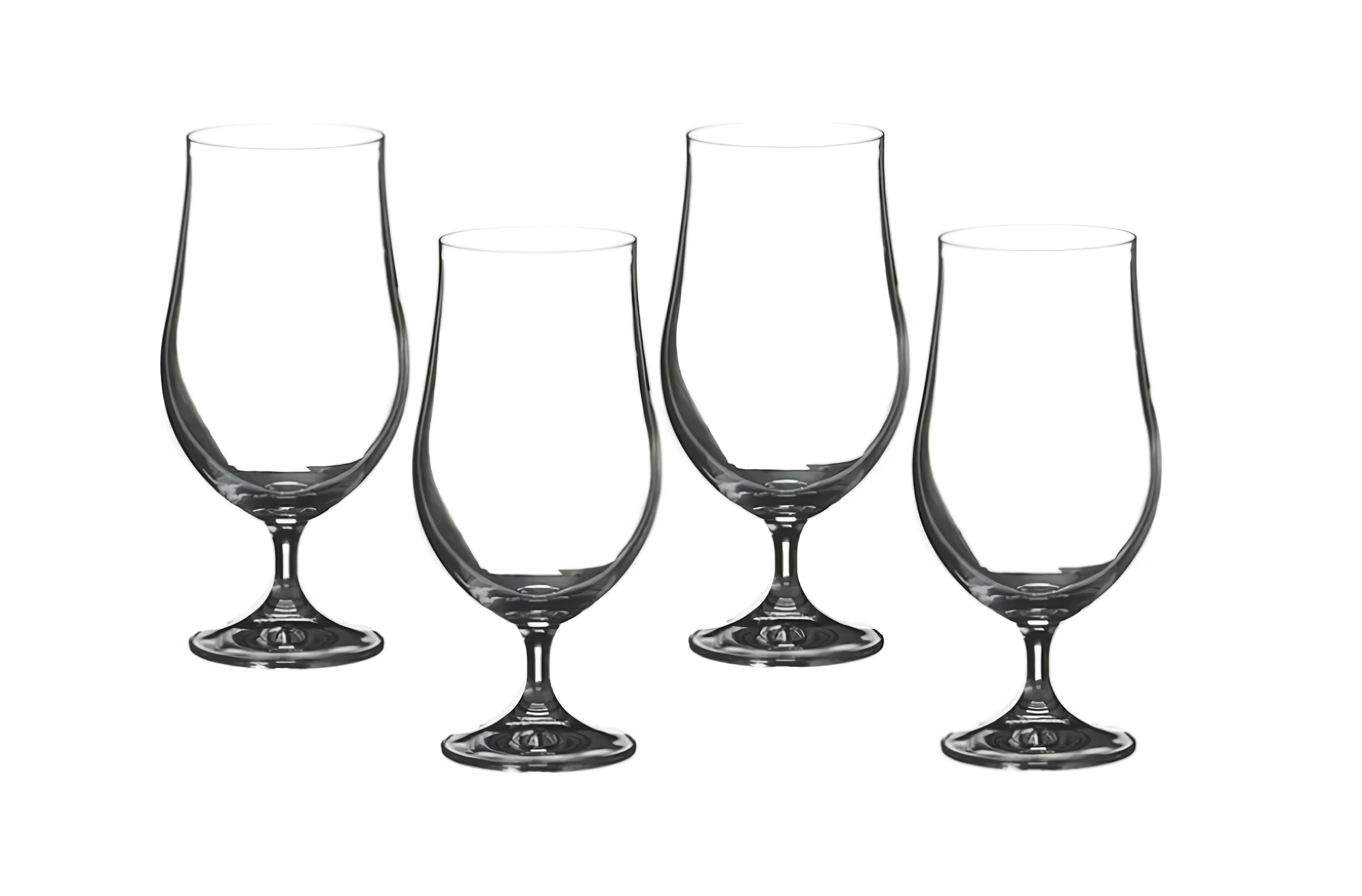 Набор бокалов Crystalex "Бар", для пива, стекло, прозрачный, 380мл, 4шт